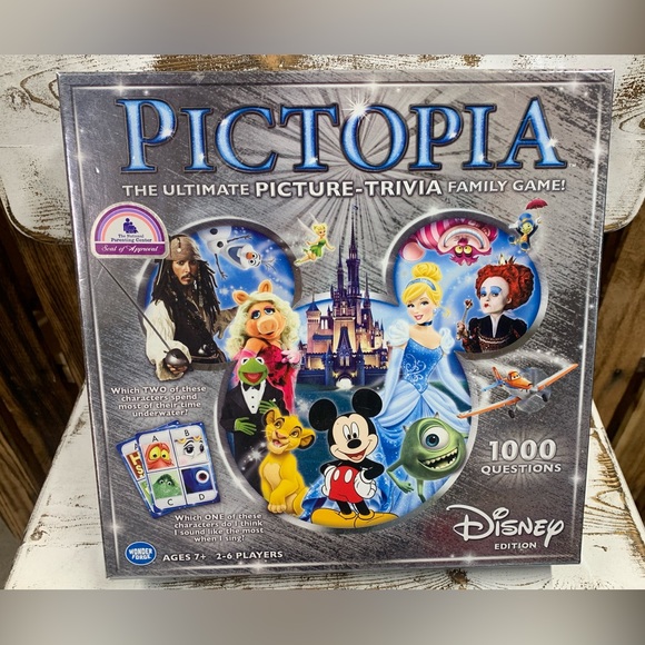 Parker Brothers | Other | Pictopia The Ultimate Picture Trivia Family ...